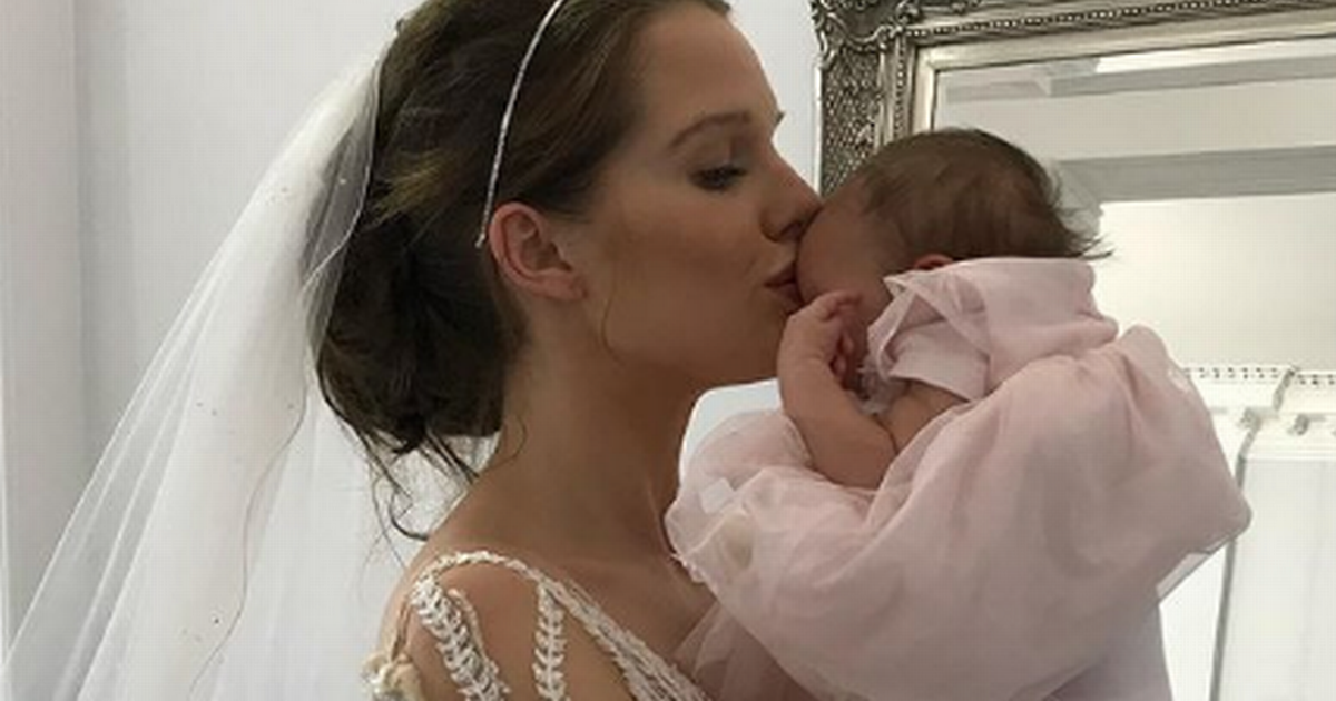 Helen Flanagan shares wedding dress snap with daughter…