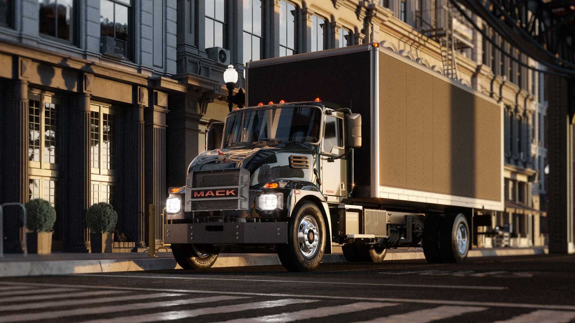 Mack MD Electric Medium-Duty Truck Revealed With…