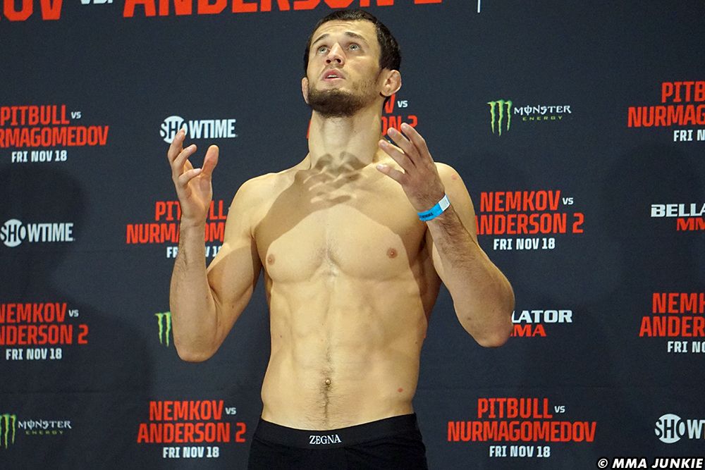 Bellator 292 official weigh-in results (noon ET)