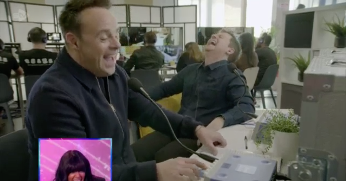 ITV's Saturday Night Takeaway fans in stitches at… ITV's Saturday Night Takeaway fans in stitches at…