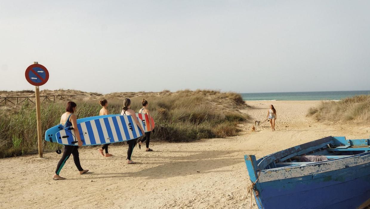 A laid-back surfing retreat in Spain that’s rich with…
