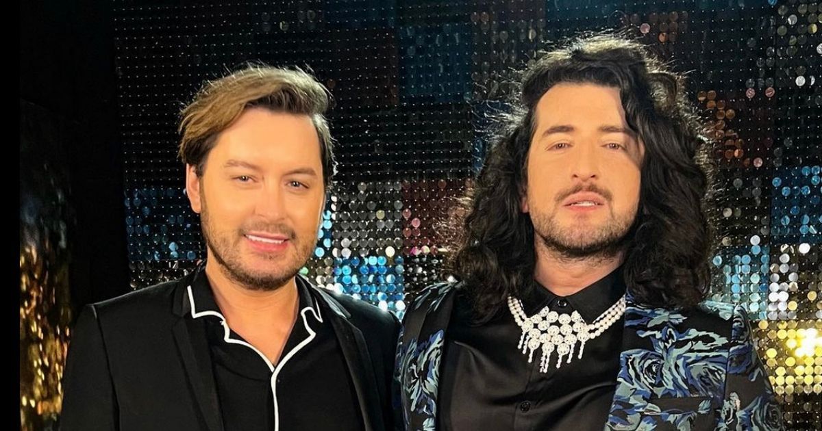 Brian Dowling and husband Arthur Gourounlian share…