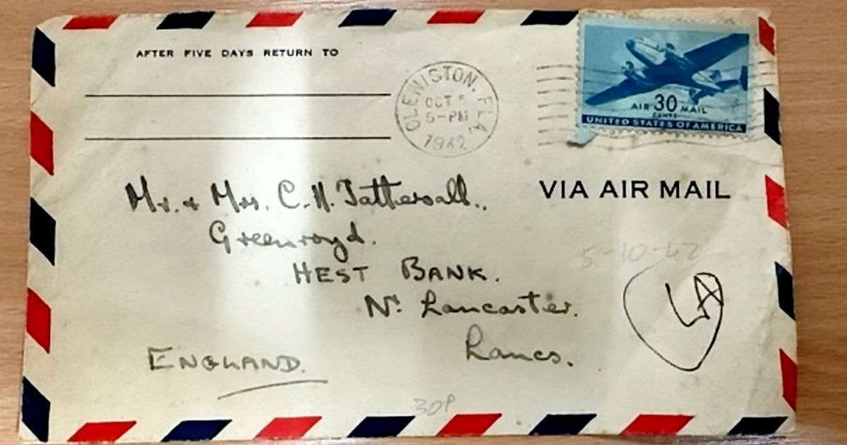Mystery envelope sent from America to UK arrives empty…