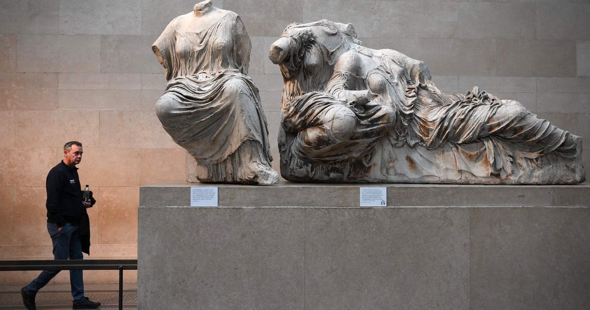 Rishi Sunak rules out returning Elgin Marbles in…