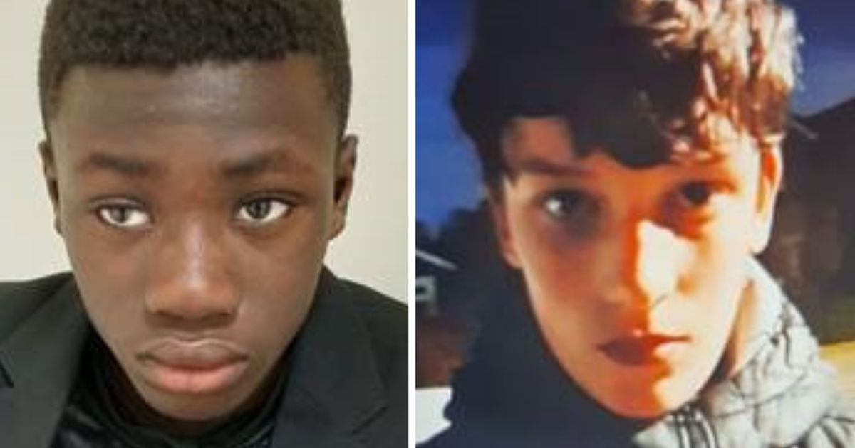 Urgent police search underway for two missing boys who…