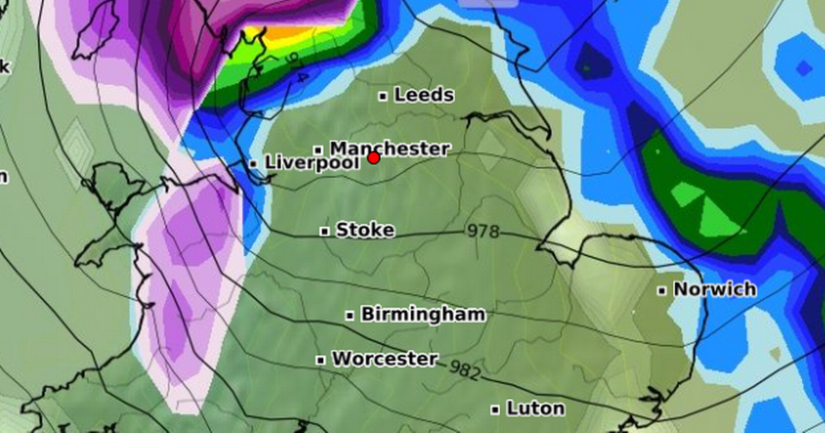 UK snow map shows exact time Leeds will be hit by more…