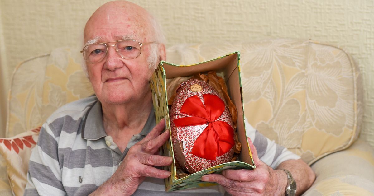 Grandad owns UK's oldest Easter egg - and he's kept it…