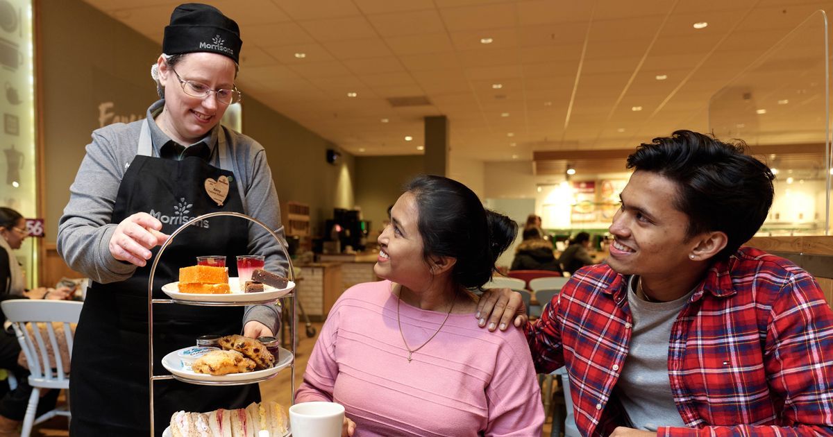 Morrisons offers afternoon tea for two at £10 in time…