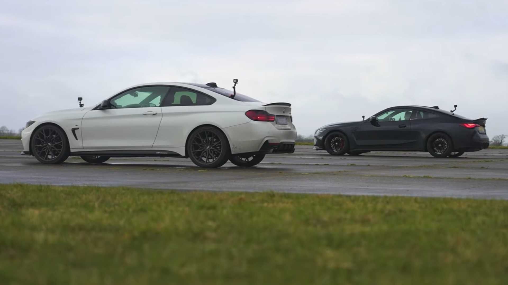 Modified BMW 4 Series With Diesel Engine Drag Races…