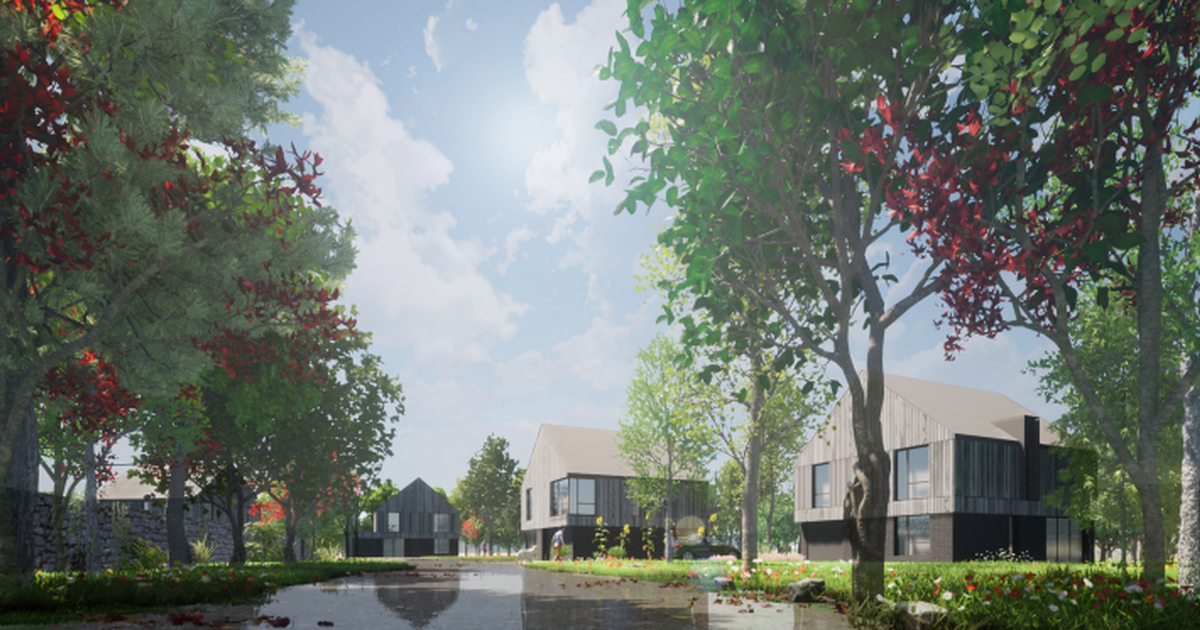 Plan to build new bespoke houses on site of Ayrshire…