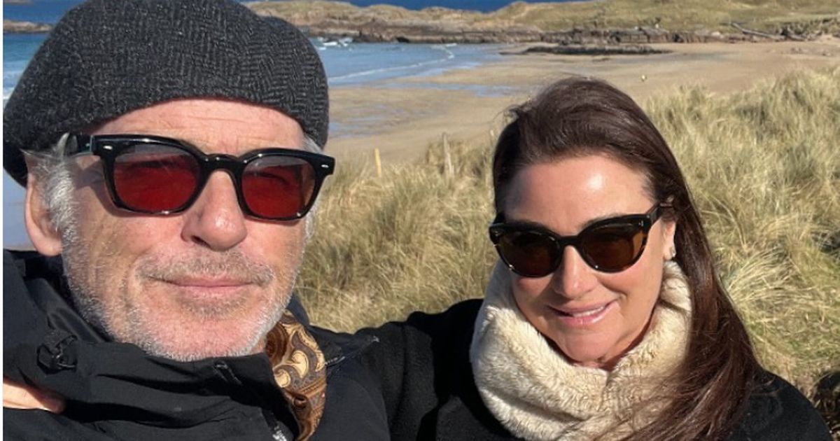 Pierce Brosnan and wife hailed as 'couple goals' as…