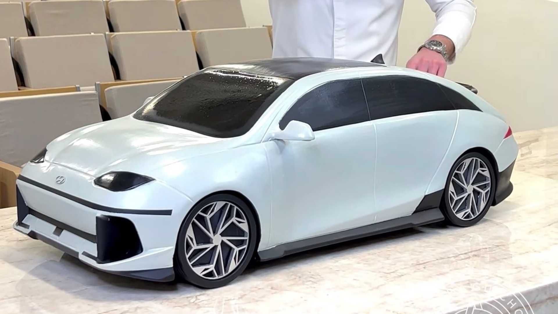 Hyundai Ioniq 6 Made Of Chocolate Is The Sweetest EV…