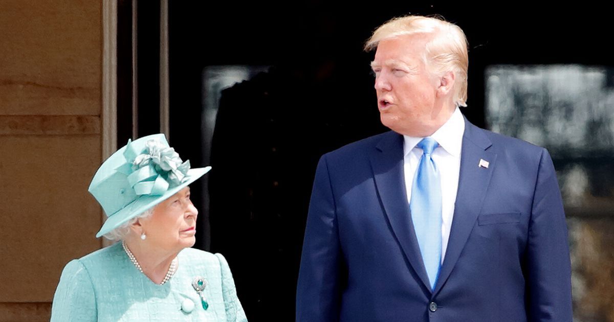 Donald Trump claims Queen and Princess Diana 'kissed…