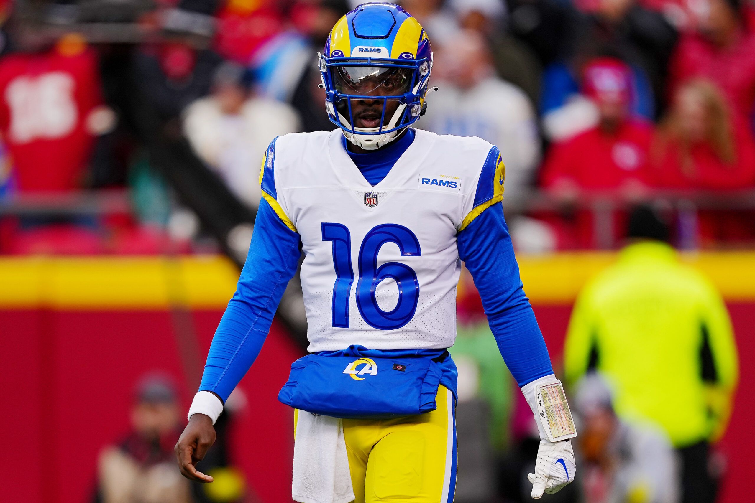 Rams won’t tender Bryce Perkins, still open to…