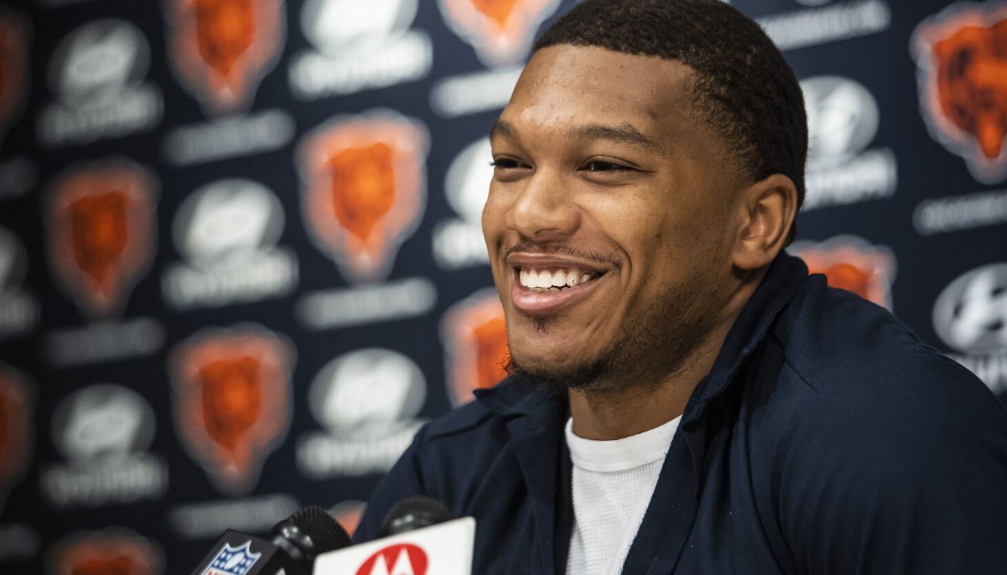 New WR D.J. Moore believes he can help Justin Fields,…