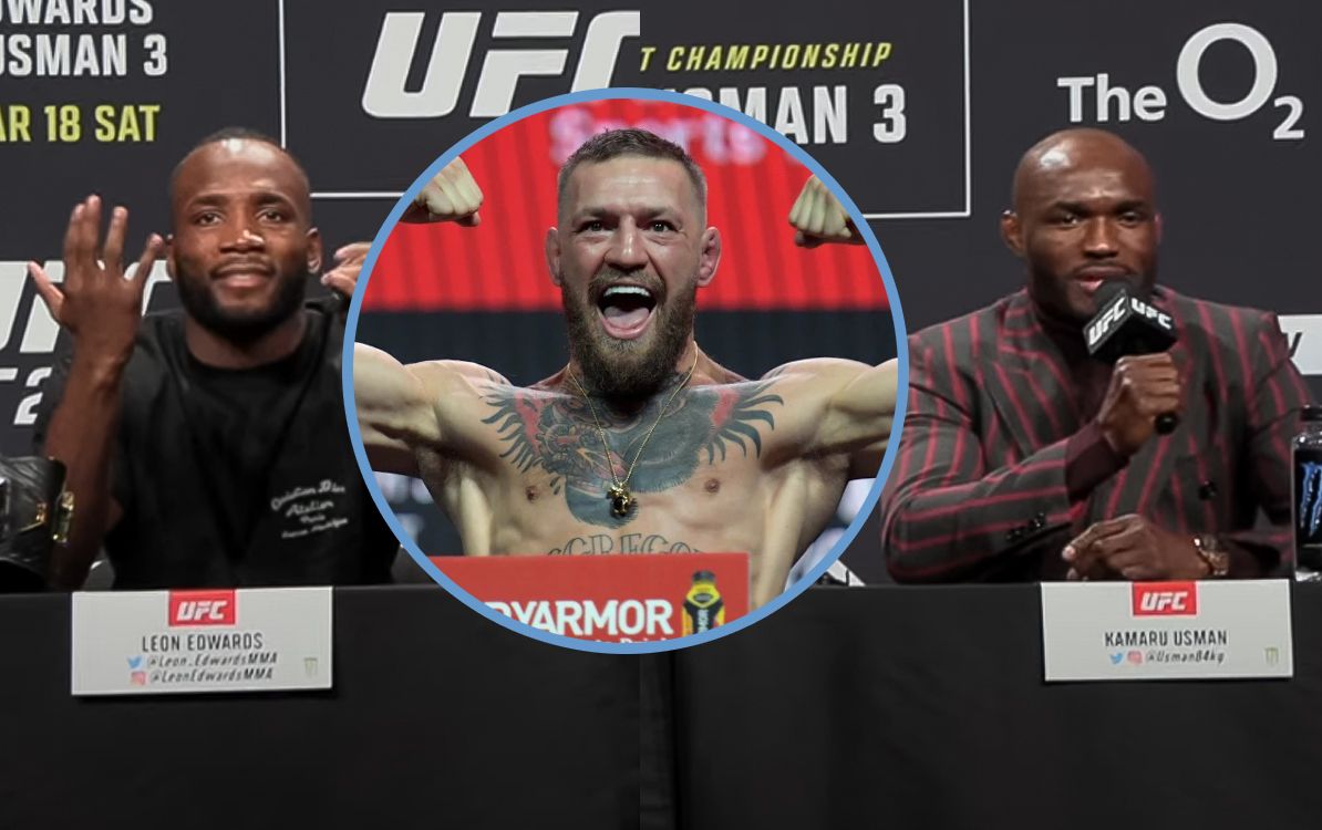 Leon Edwards, Kamaru Usman react to Conor McGregor…
