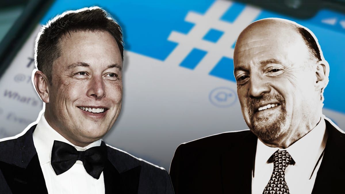 Elon Musk Takes a Jab at Jim Cramer in Cryptic Tweet
