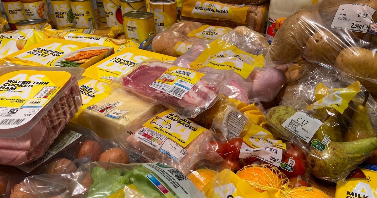 'My Asda Just Essentials big shop shows just how much…