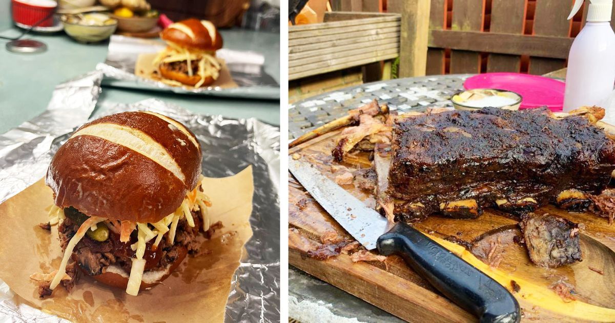 Traditional Texas BBQ diner serving 12-hour smoked…