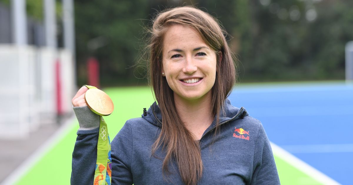 Olympic gold medal-winning goalkeeper Maddie Hinch…