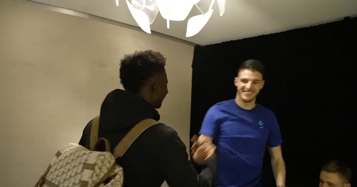 Bukayo Saka begins Declan Rice to Arsenal transfer…