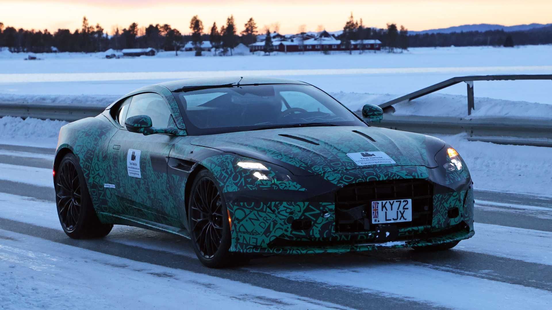 Aston Martin DB11 Facelift Spy Photos Reveal Styling…