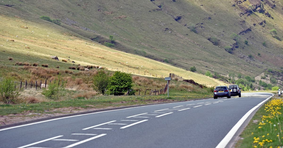 A470 crash sees two rushed to hospital and road shut…