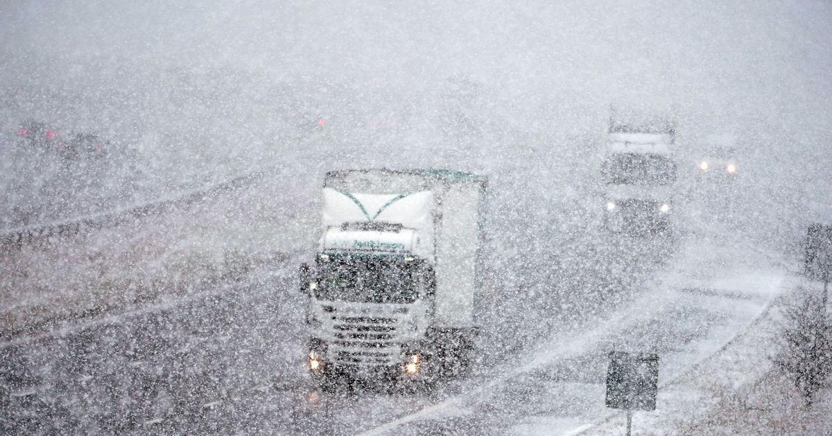 Ireland snow map shows areas set for flurries as Met…