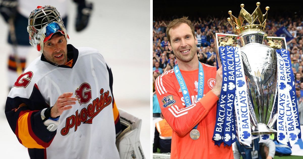 Ex-Chelsea icon Petr Cech could seal ice hockey title…
