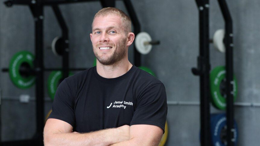 James was the 'fat kid' in school. This led to body…