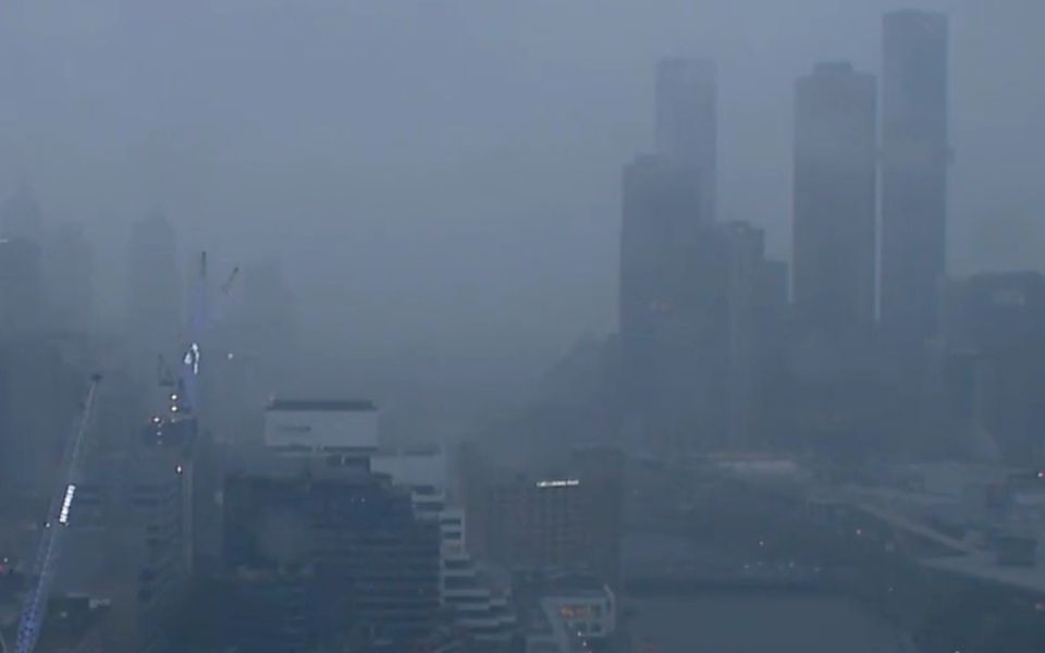 Day turns into night as surprise storm smashes…