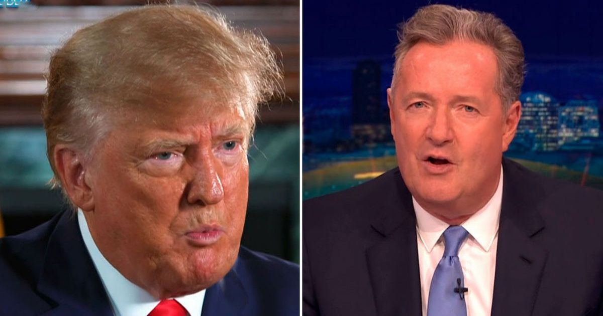 Piers Morgan and Donald Trump lock horns again as row…