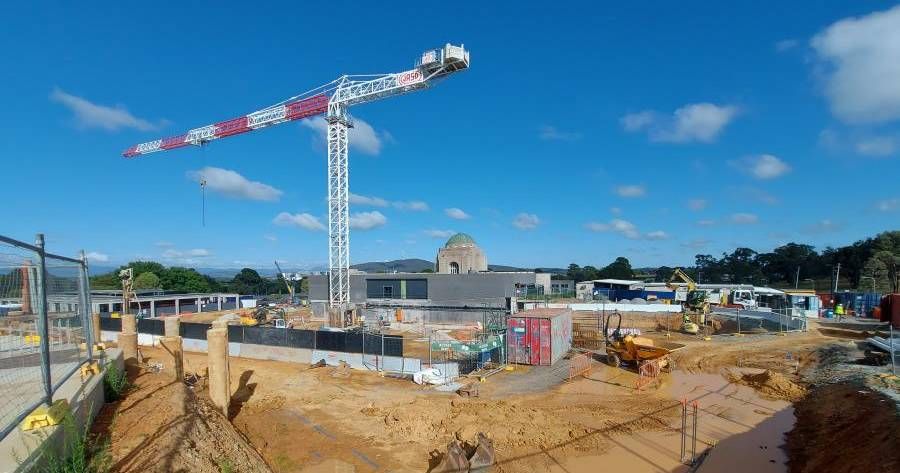Canberra kids name AWM cranes - and no, it's not…