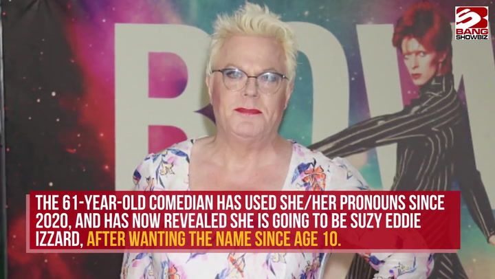 Suzy Eddie Izzard says she knew her gender identity as…