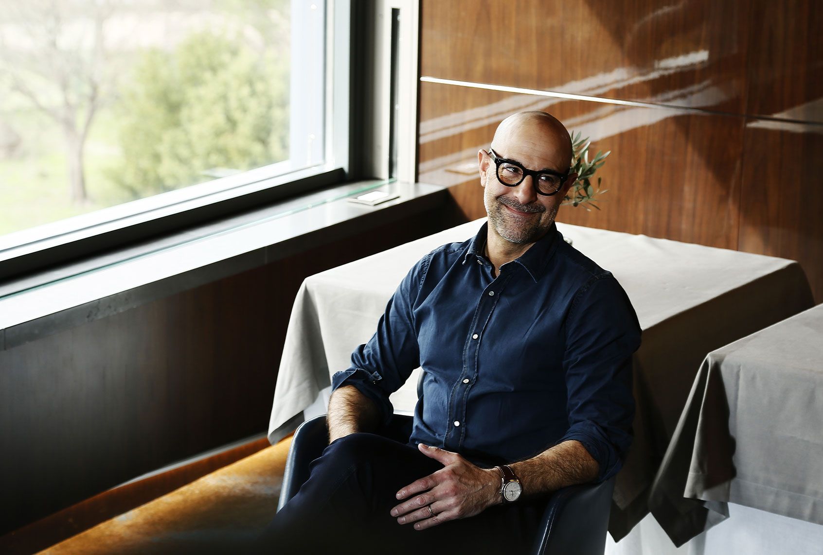 Stanley Tucci's pantry is A+