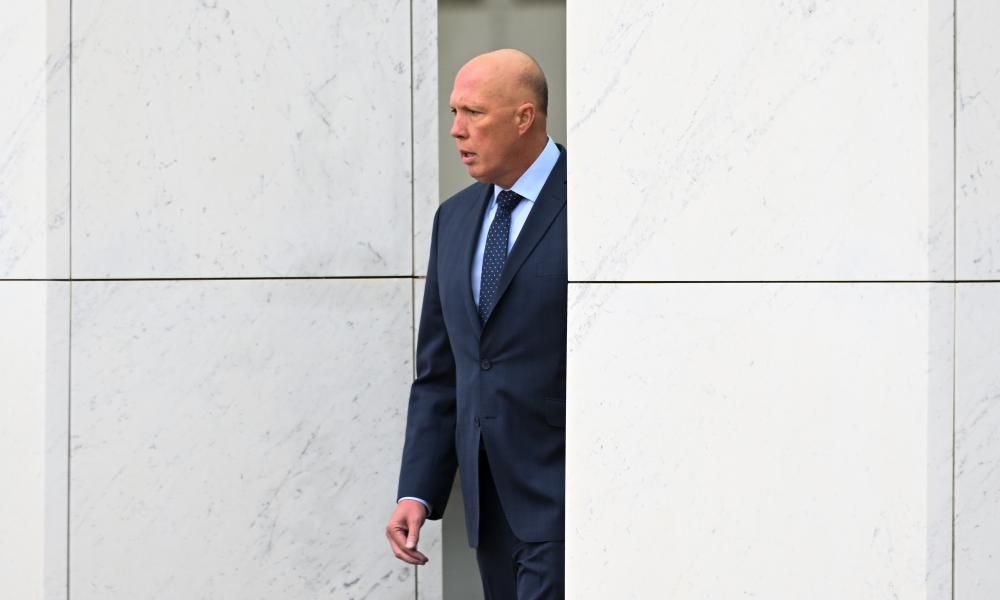 Peter Dutton is stuck in no-man’s land on the voice