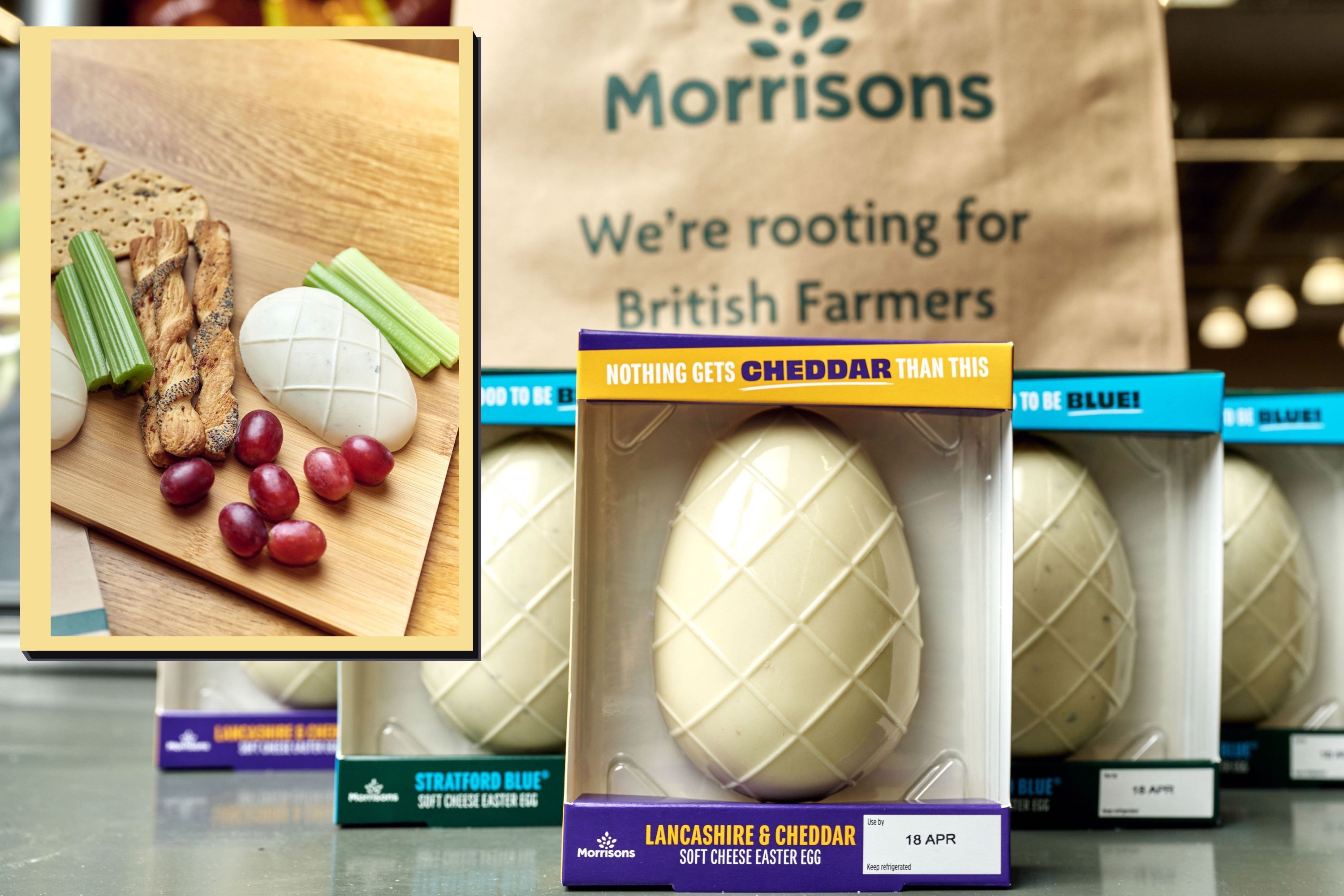 Morrisons is selling CHEESE Easter Eggs and not only…