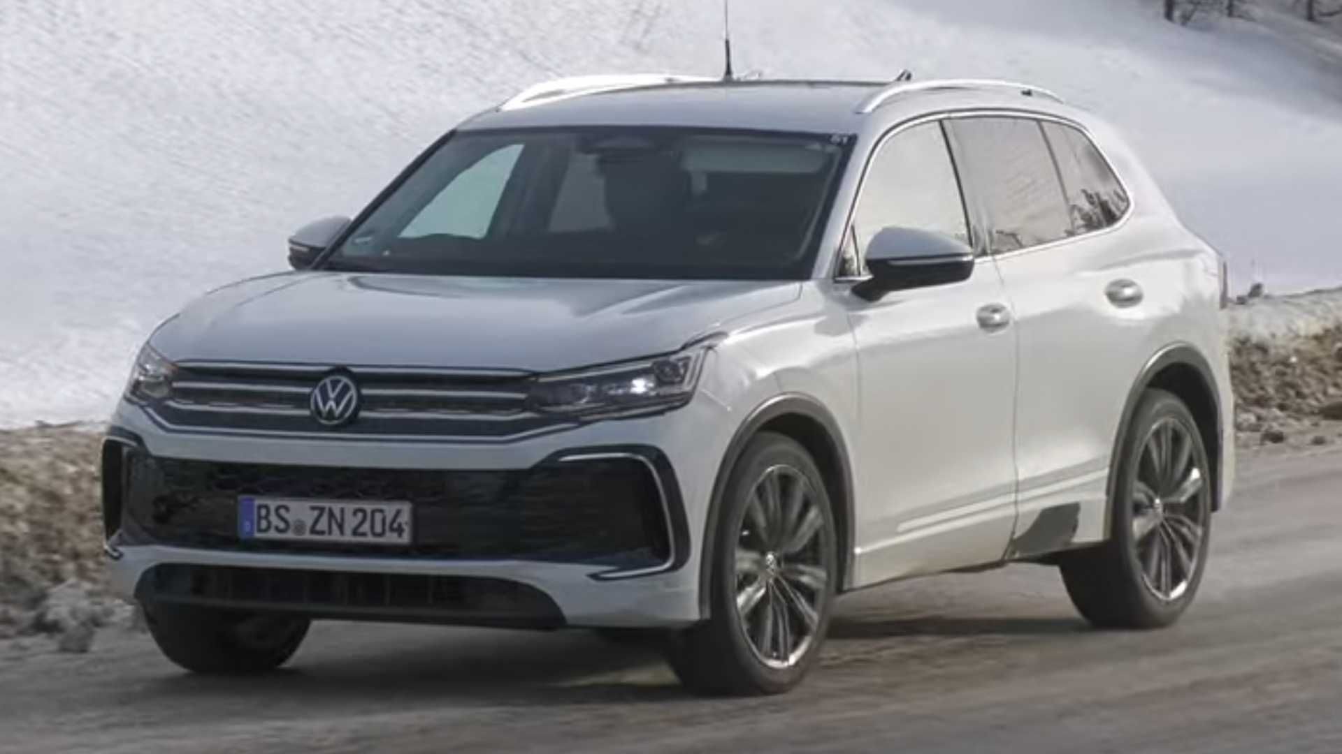 VW Tiguan Spy Video Shows Next-Gen Crossover Finishing…