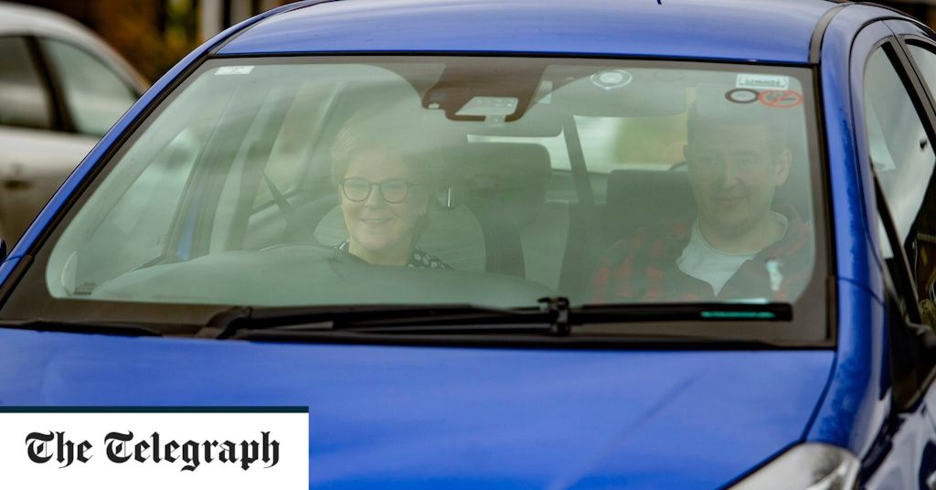 Nicola Sturgeon learns to drive aged 52