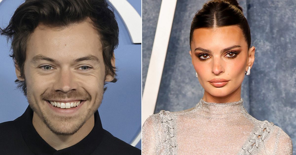 Harry Styles filmed passionately kissing Emily…