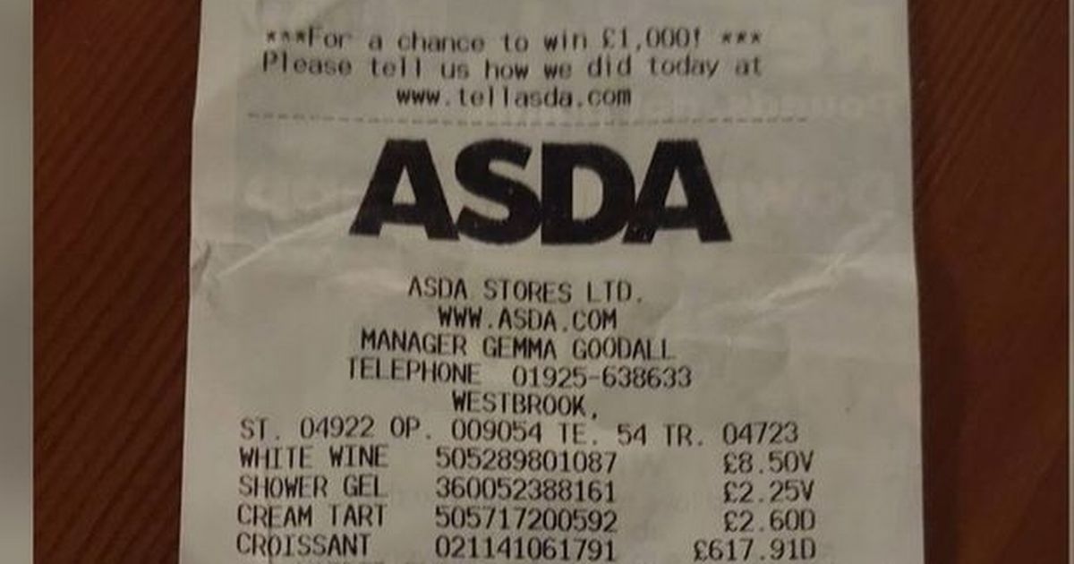 Asda shopper has to 'double take' after being charged…