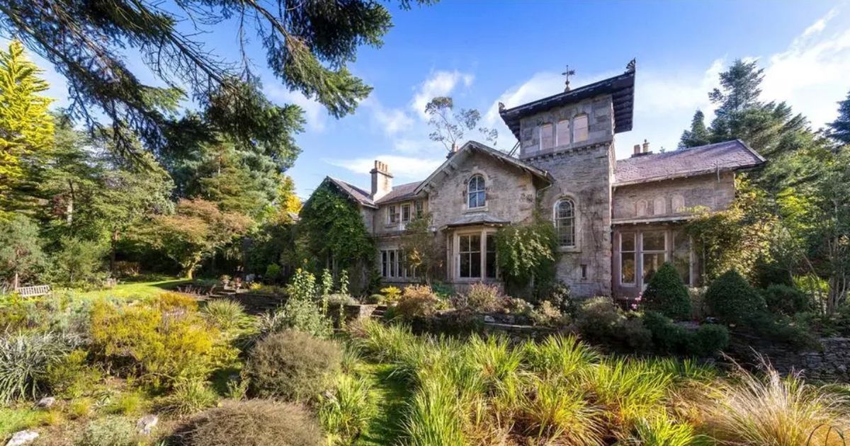 Huge Victorian mansion by Scottish loch costs LESS…