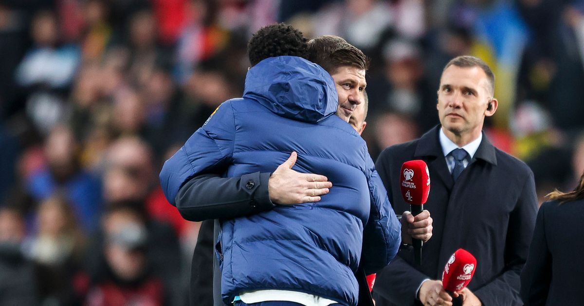 Steven Gerrard and Jude Bellingham exchange further…