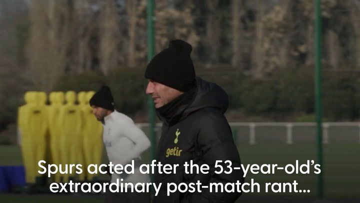 Antonio Conte lost the Tottenham dressing room with…