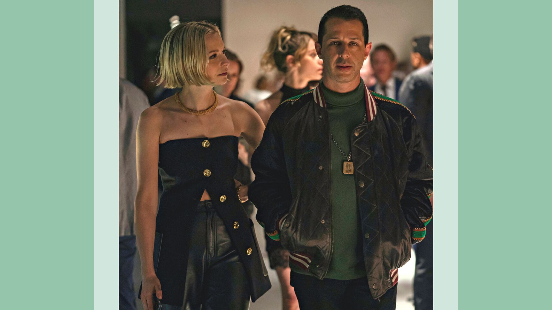 Who plays Naomi Pierce on 'Succession'?