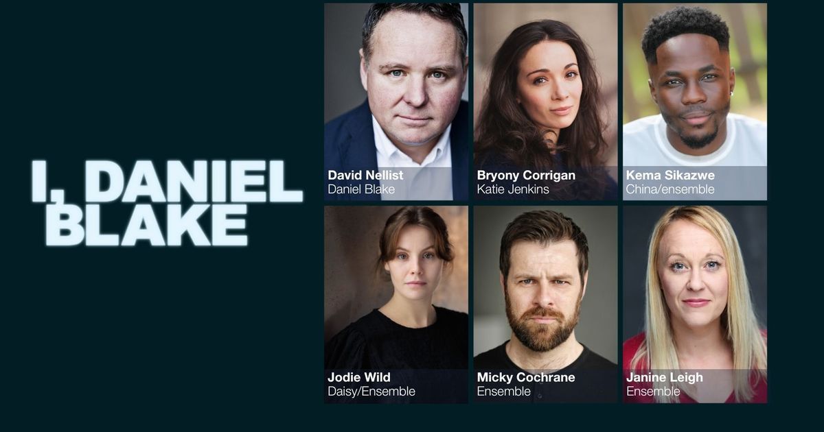 Cast announced for I, Daniel Blake's Newcastle theatre…