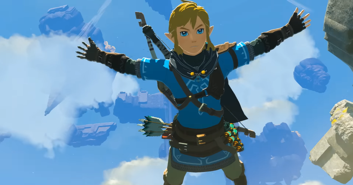 New Zelda: Tears of the Kingdom gameplay drops today…