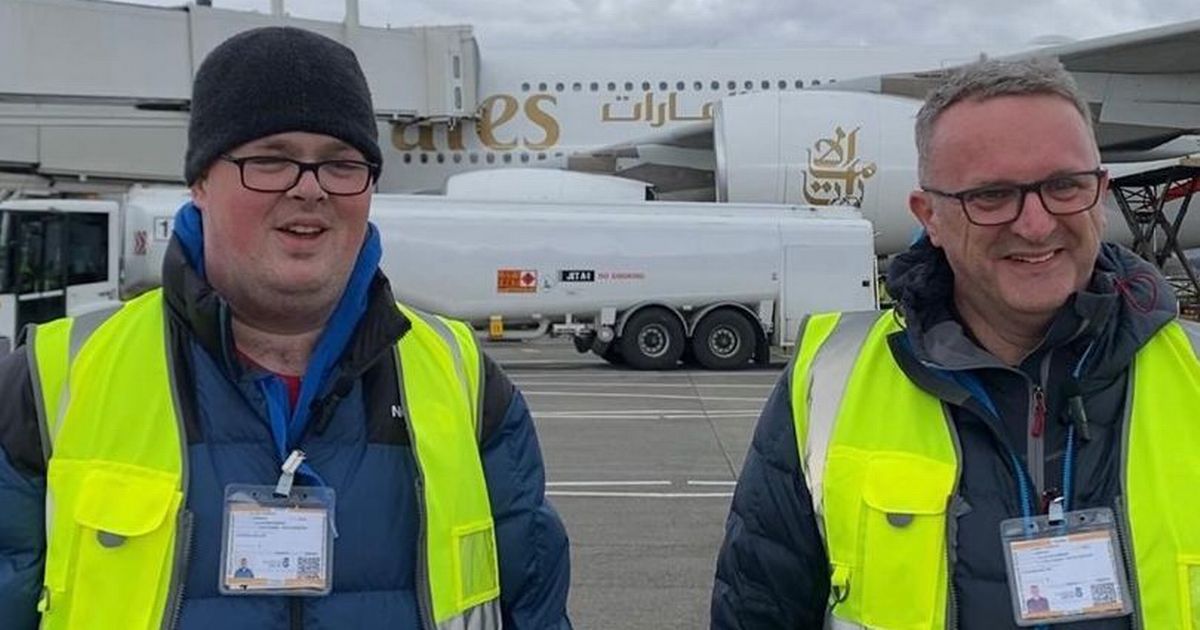 Scot with autism watches favourite aircraft land as…