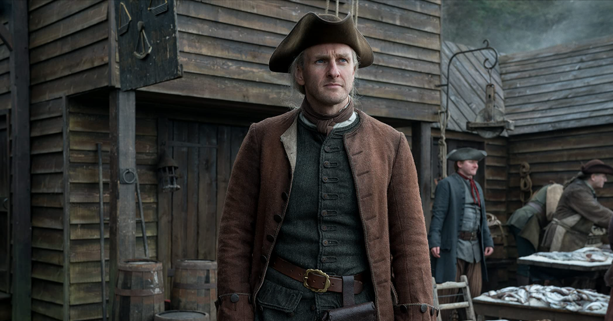 Outlander's Steven Cree makes cheeky 'Old Ian' quip…