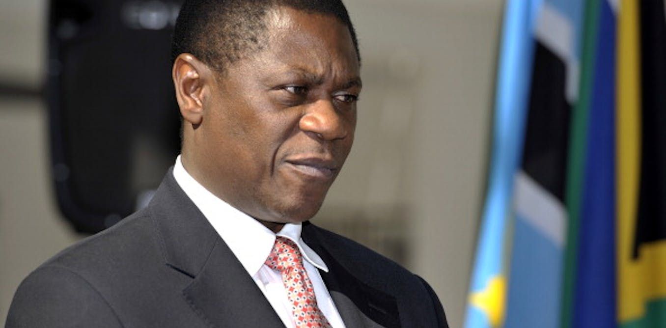 Paul Mashatile, South Africa's new deputy president,…